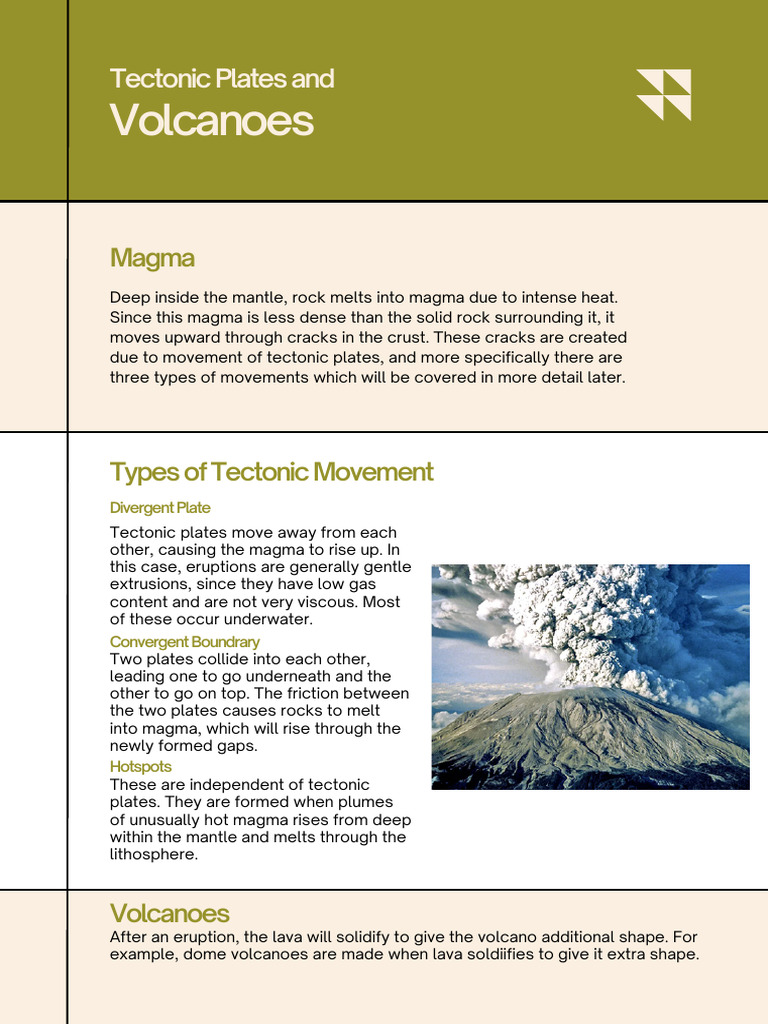 Understanding Volcanoes and Tectonics | PDF