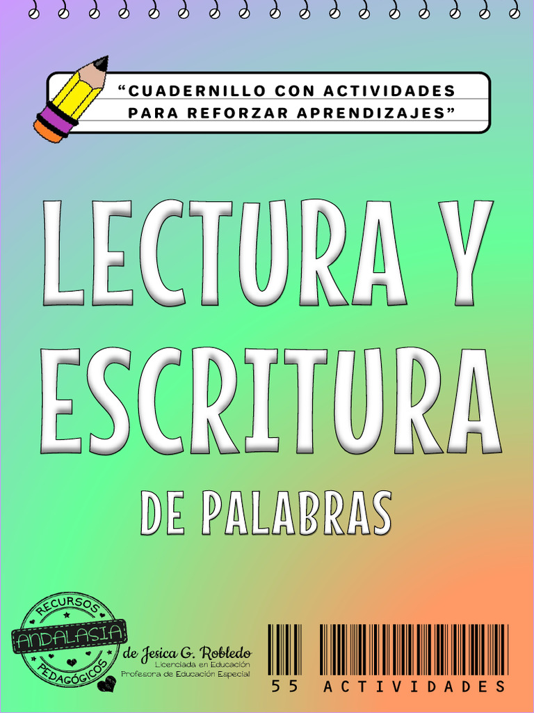 Cuadernillo LECTURA Y ESCRITURA DE PALABRAS-1 | PDF | Enseñando | Cognición