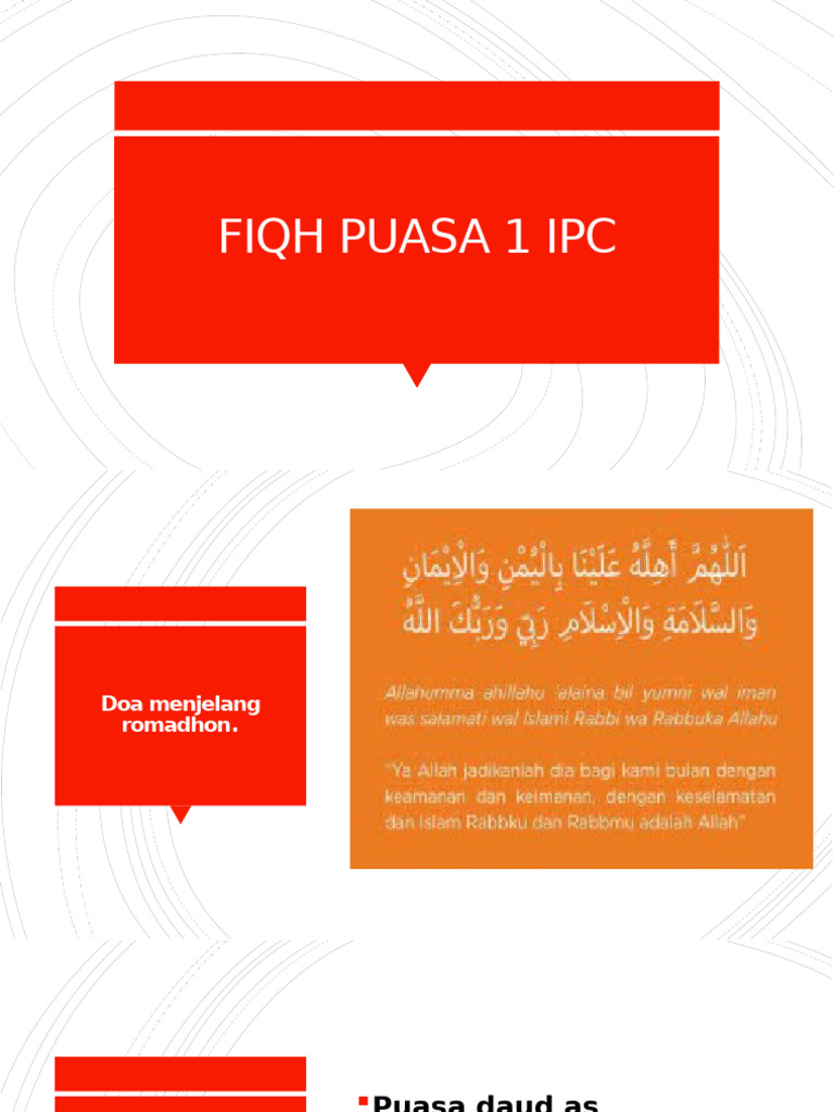 FIQH PUASA 1 IPC (1) | PDF
