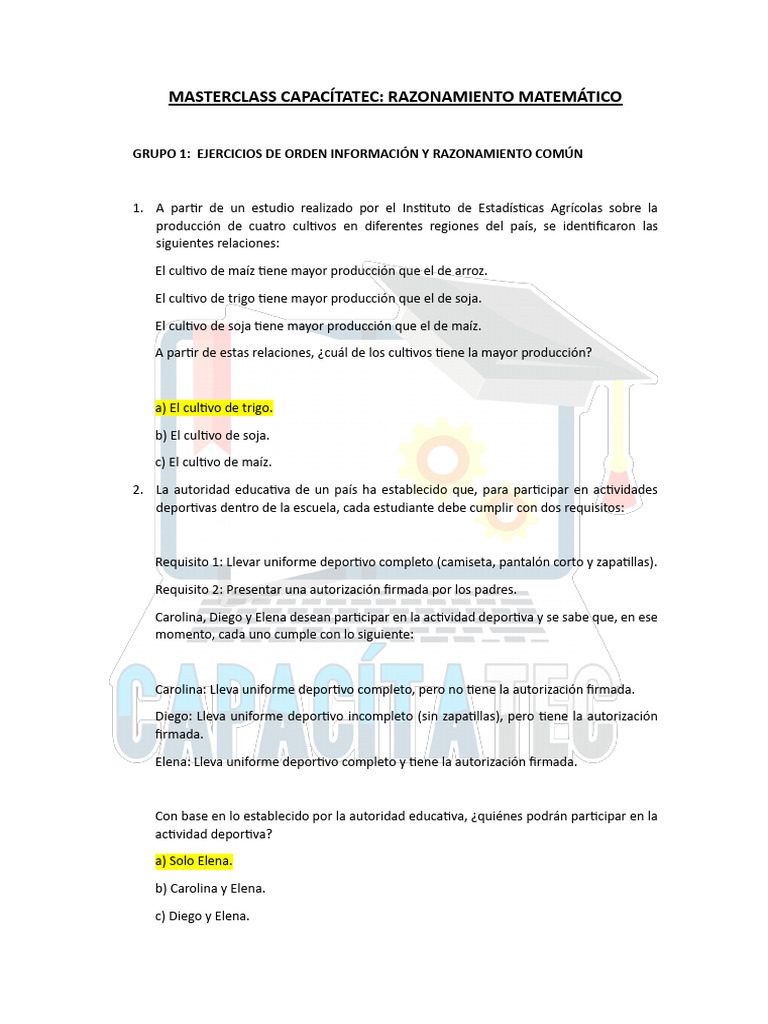 Claves de La Masterclass | PDF | Cupón | Porcentaje