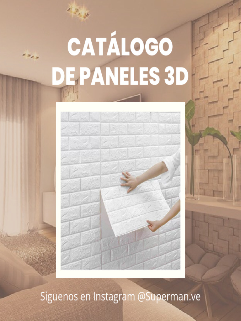 Catalogo de Paneles 3D Superman | PDF