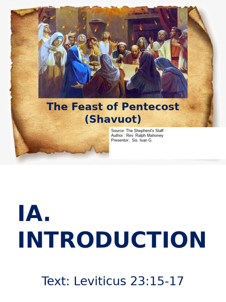 Understanding the Feast of Pentecost | PDF | Pentecost | Acts Of The ...