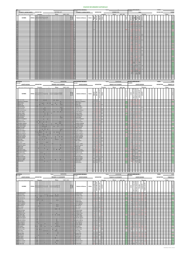 Libreta calificaciòn (Recuperado Automáticamente) | PDF