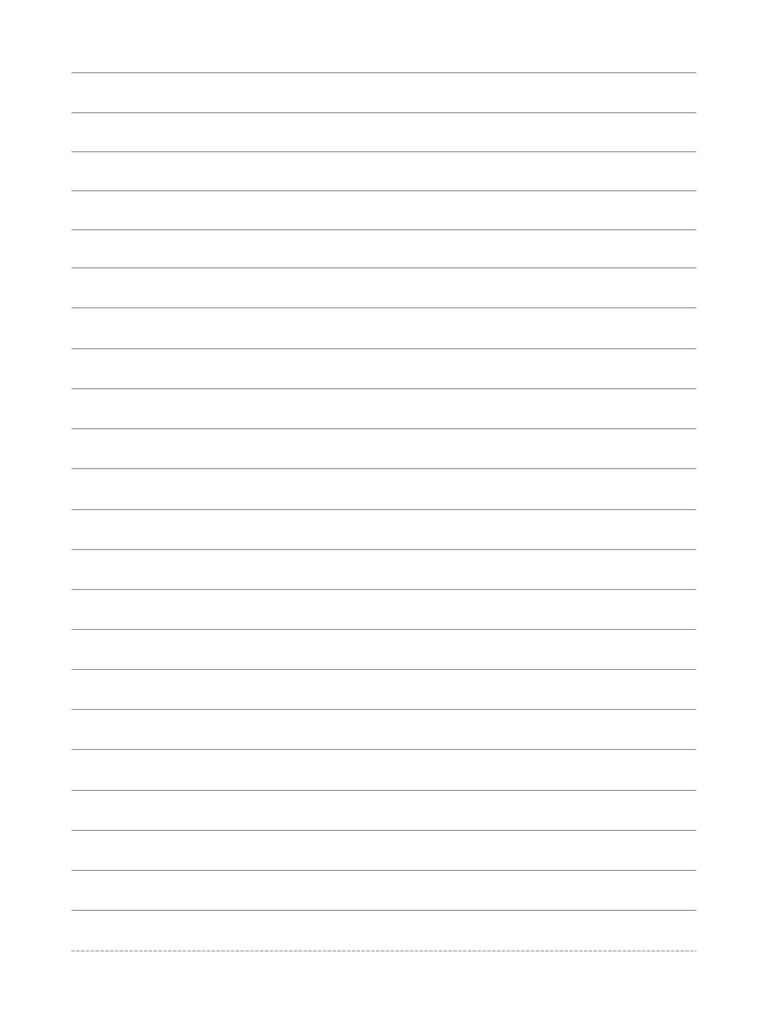 Simple A4 Lined Paper - Duplicate | PDF