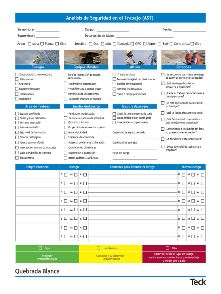Formato Ast Completo (Ast, Pap, Ver, Inicio y Final, Calidad) | PDF