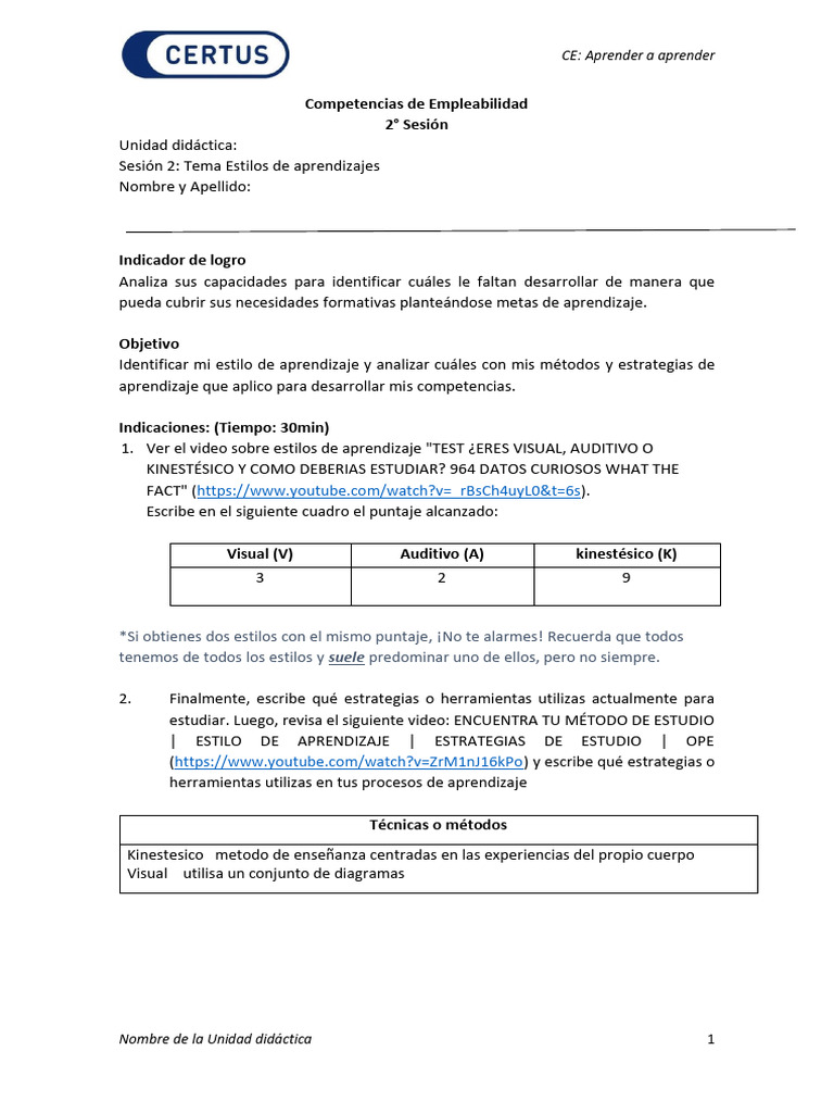Semana 2 - Ficha UCE - Copia 2 | PDF