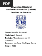 Sui Iuris y Alieni Iuris DERECHO ROMANO | PDF | Derechos | Justicia