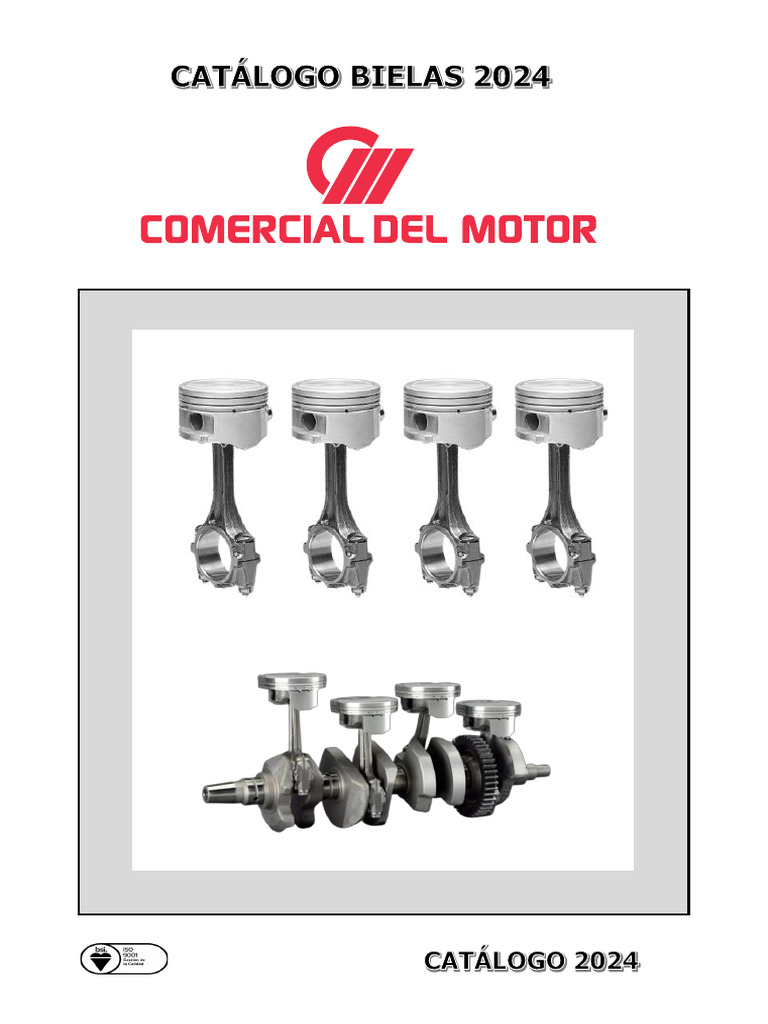 Bielas 2024: Catálogo Completo | PDF | Motor de combustión interna ...