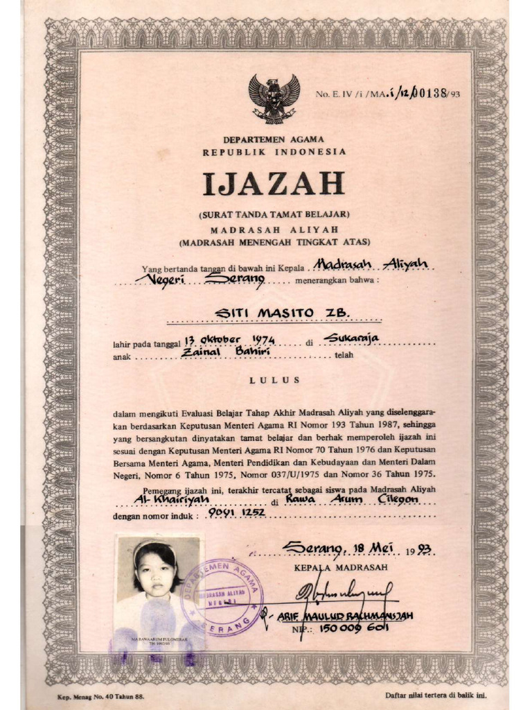 Ijazah Ma | PDF