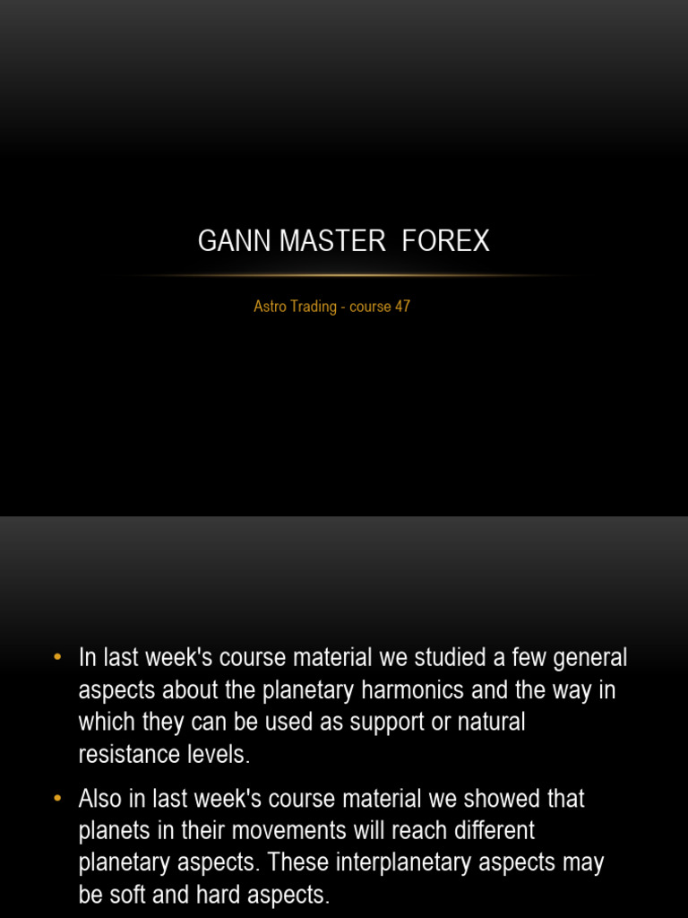 Astro Trading: Gann Master Forex Insights | PDF | Planets | Astrology