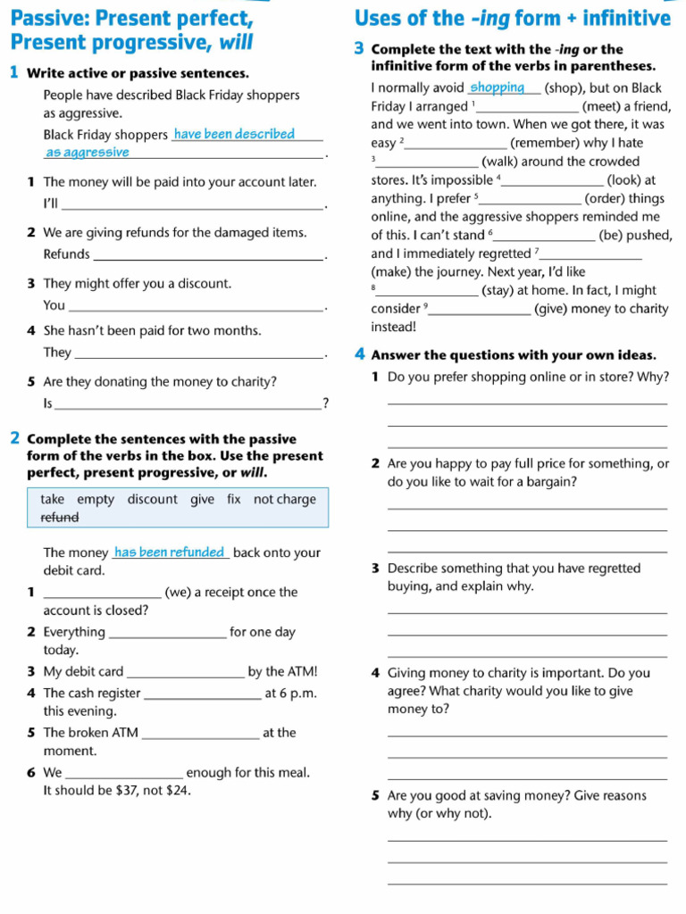 GRammar Practice | PDF