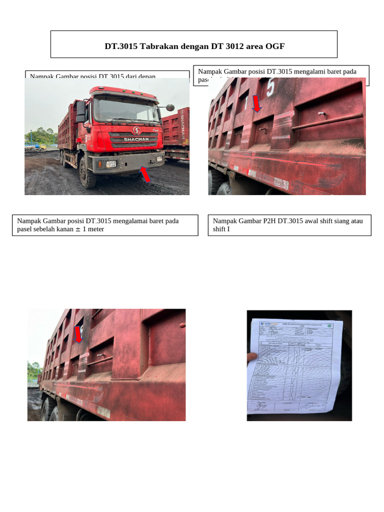 Sketsa Gambar Kecelakaan Dt 3015(3) | PDF