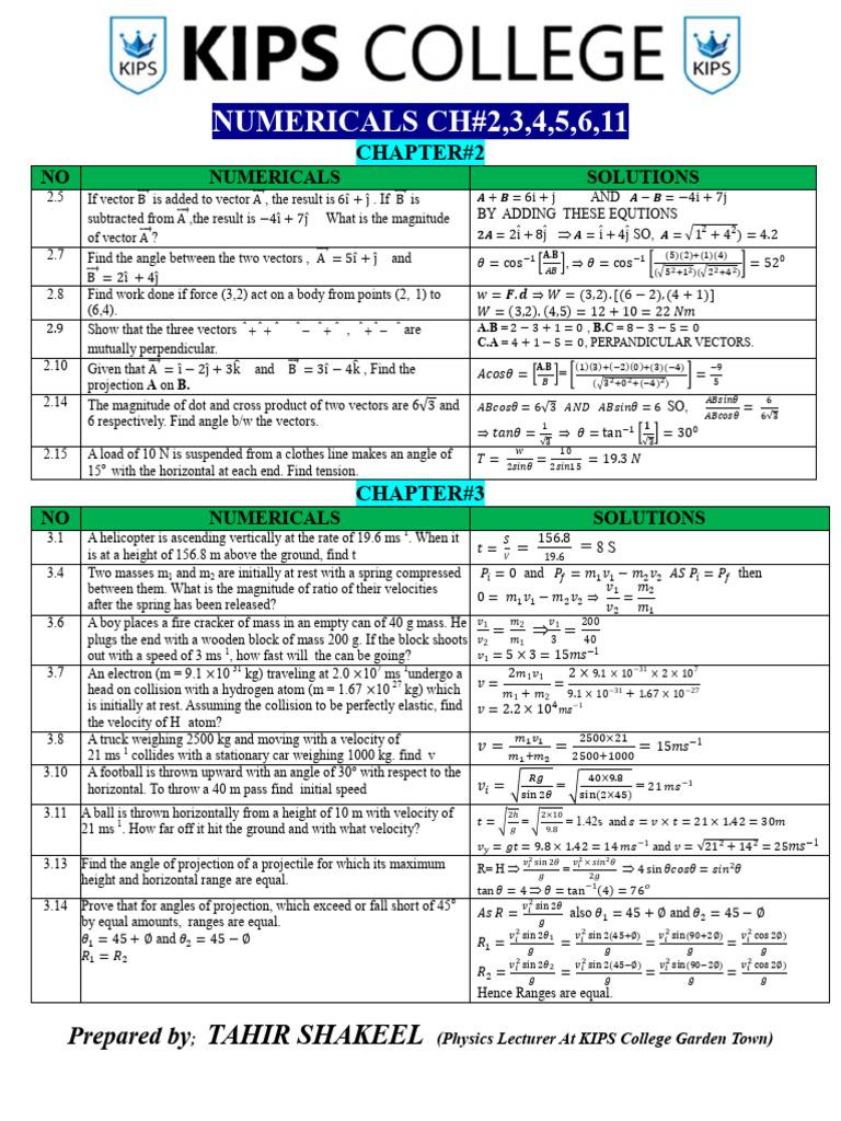 Numerical Solutions for Physics Topics | PDF | Gases | Continuum Mechanics