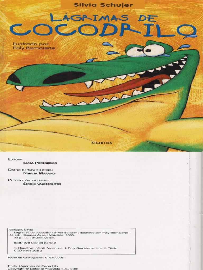 Lagrimas de Cocodrilo Silvia Schujer | PDF
