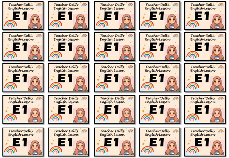 E1 Labels | PDF