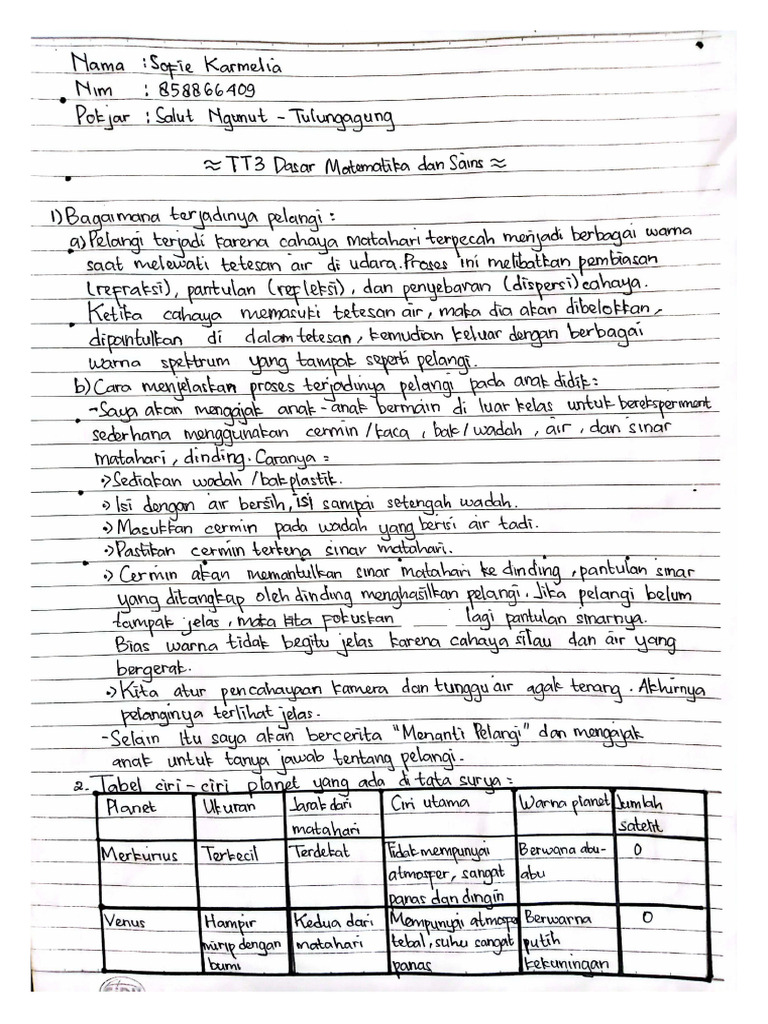 TT3_DasarMatdanSains_SOFIE KARMELIA_858866409 | PDF