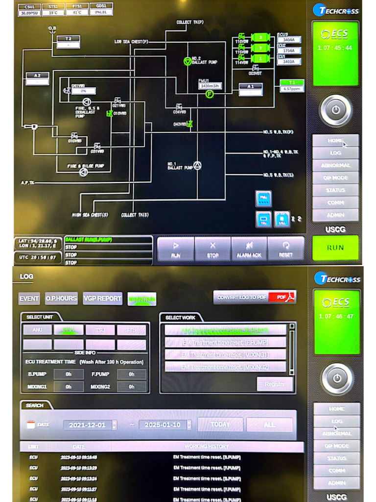 BWTS Ballasting Condition | PDF