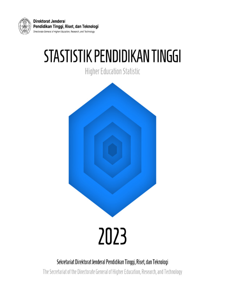 Buku Statistik Pendidikan Tinggi 2023-1-10 | PDF