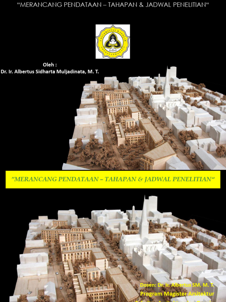 Merancang Pendataan - Tahapan Jadwal Penelitian - Albertus SM - 29 November 2024 | PDF