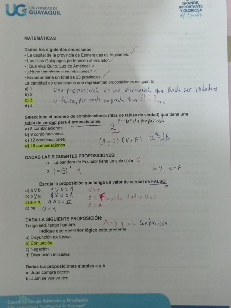 Bloque1 Ug Ciencias e Ingenieria Matematicas | PDF