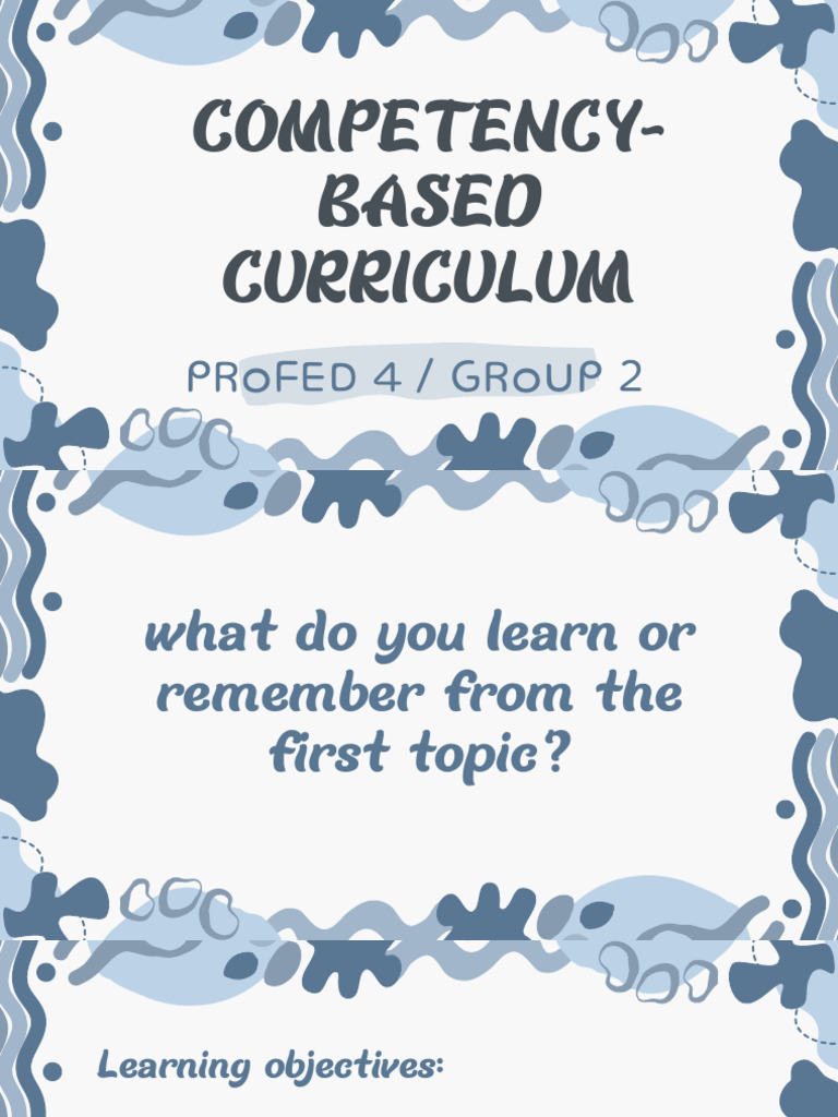 Group 2, Profed 4 - 20250302 - 225341 - 0000-1 | PDF | Learning ...