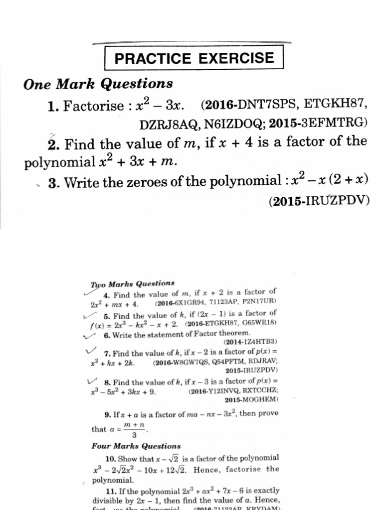 Polynomial 9th 6 July | PDF