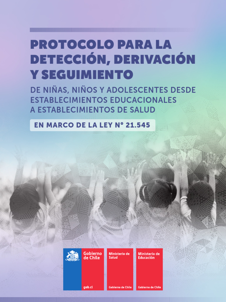 Protocolo Ley Tea Minsal Mineduc 1744419157 | PDF | Autismo | Educación de la primera infancia