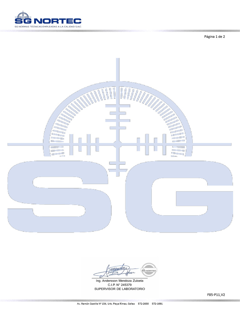 Certificado de Calibración SGTF-0289-2024 | PDF | Calibración ...