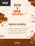 Replik Duplik | PDF
