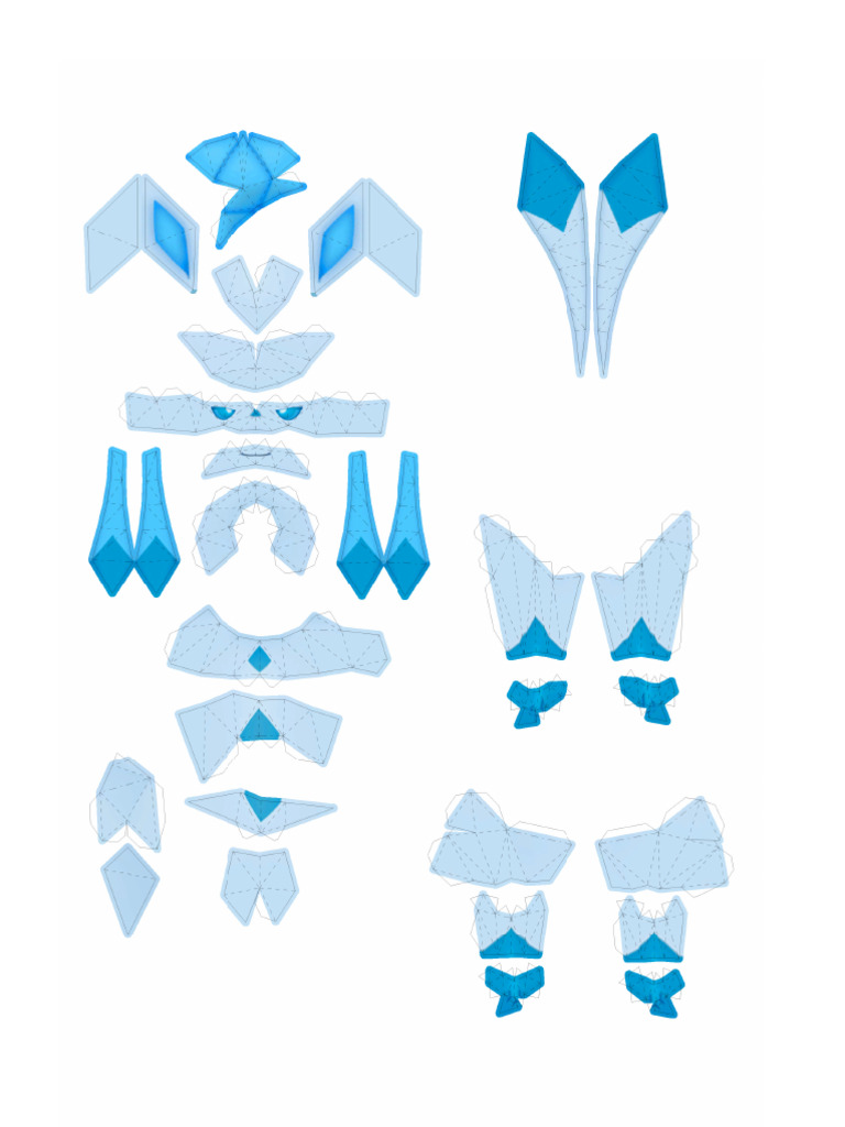 Glaceon A4 Shiny Lines | PDF