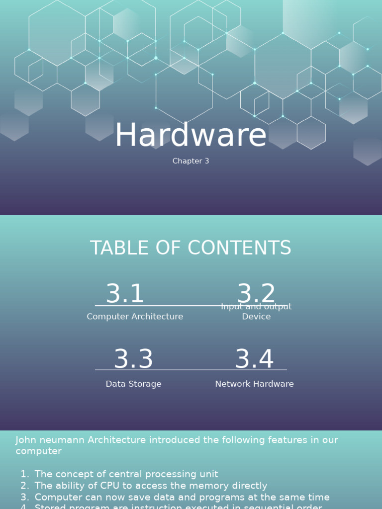 Chapter 3 Hardware O-level | PDF | Random Access Memory | Computer Data Storage