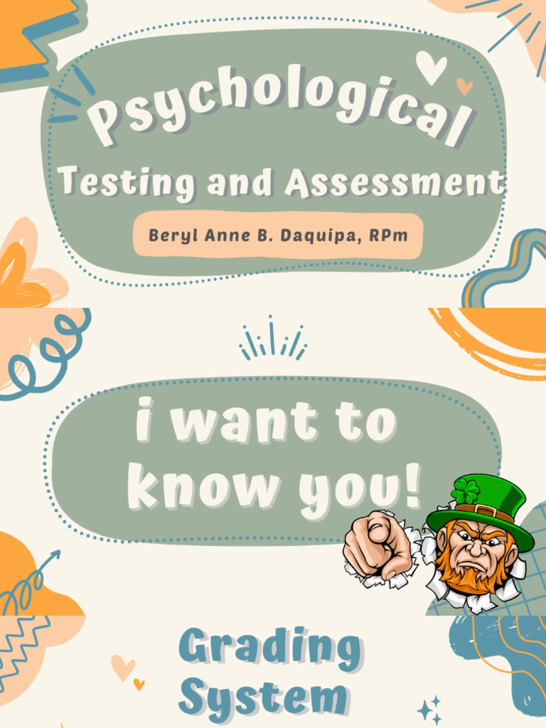 Orientation and Intro to Psych Ass 1 | PDF