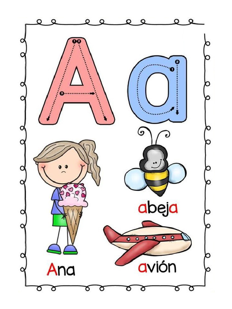 Super Abecedario Motricidad Fina | PDF