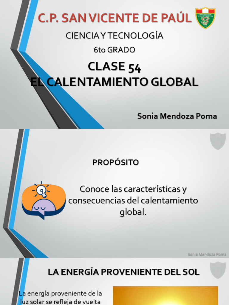 Calentamiento Global: Causas y Efectos | PDF | Efecto invernadero ...
