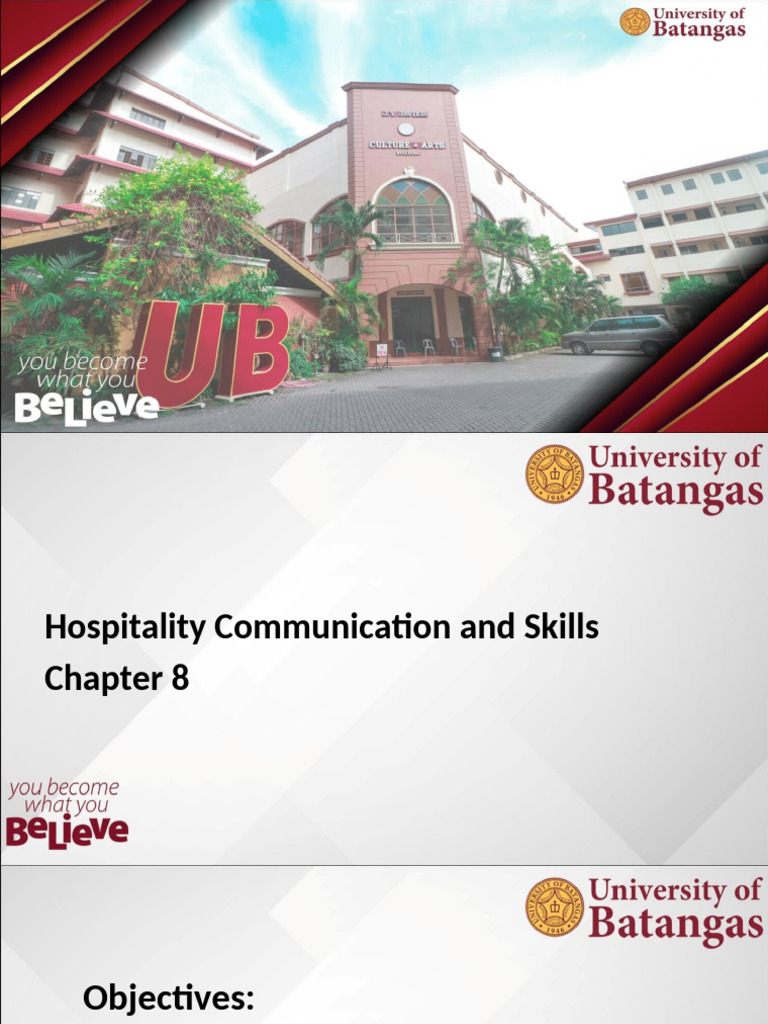 Essential Hospitality Communication Skills | PDF | Communication | Body ...