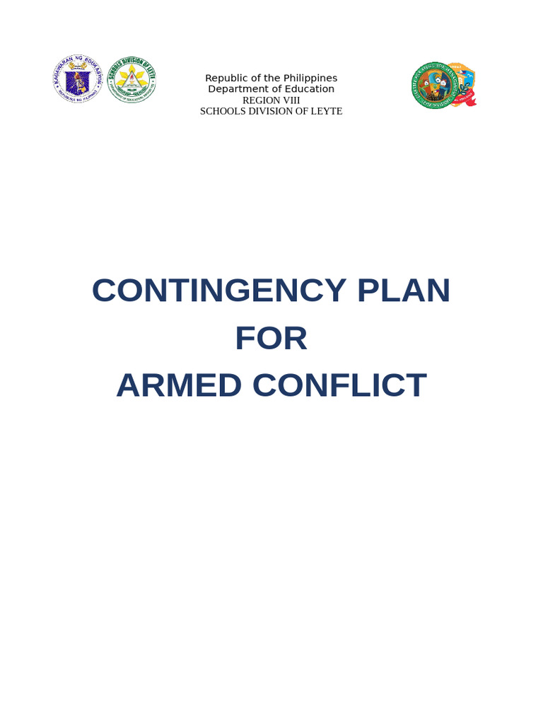 Contingency Plan 2023-2024 | PDF