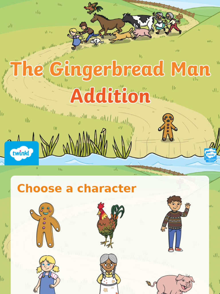T T 15770 The Gingerbread Man Addition To 10 Powerpoint - Ver - 2 | PDF