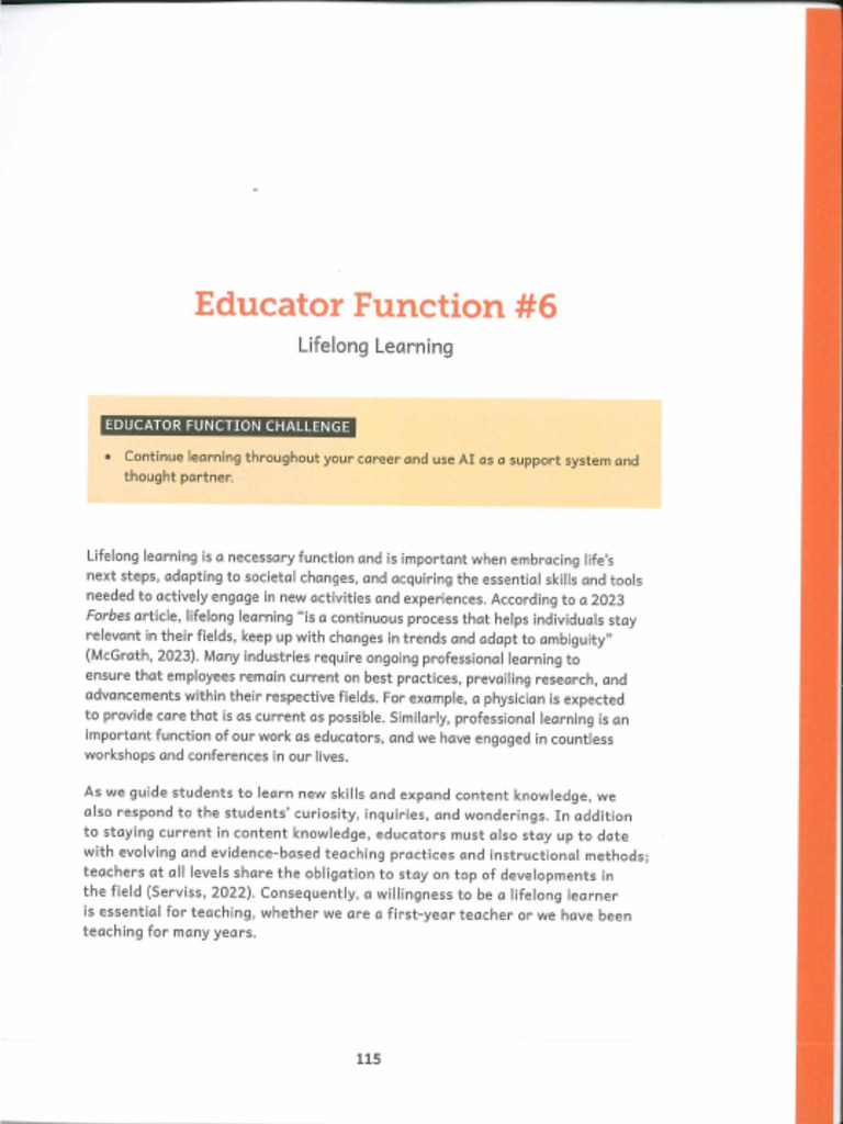 AI Playbook - Part 6 - Lifelong Learning | PDF