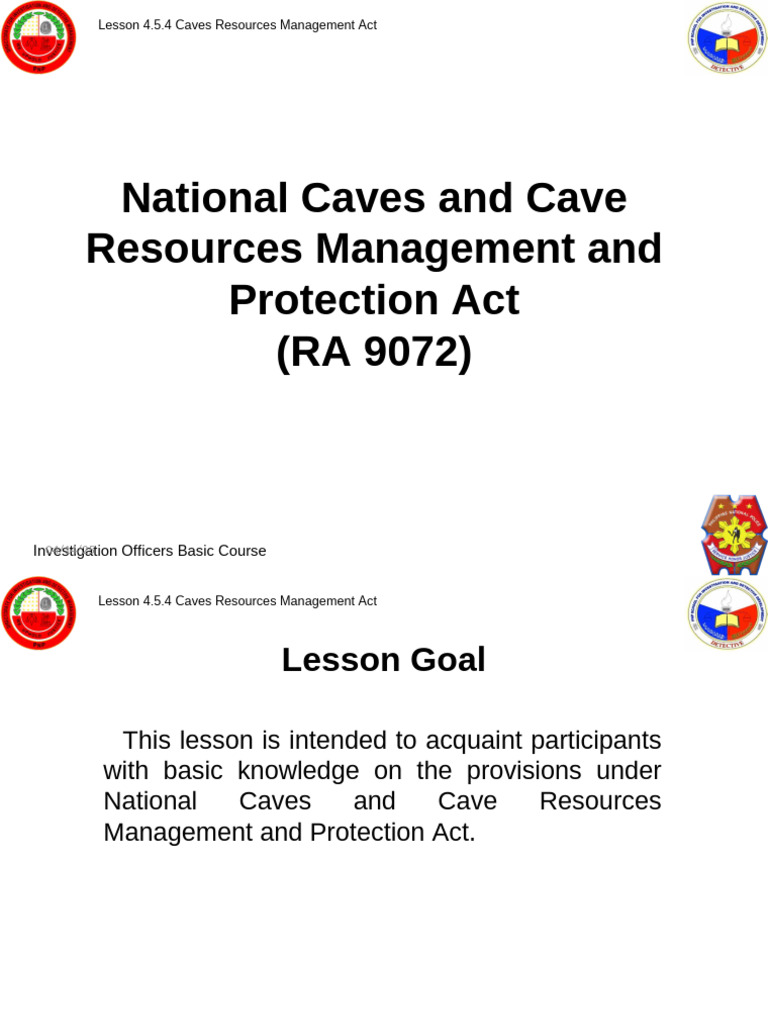 Lesson 4.5.4 National Caves | PDF | Cave