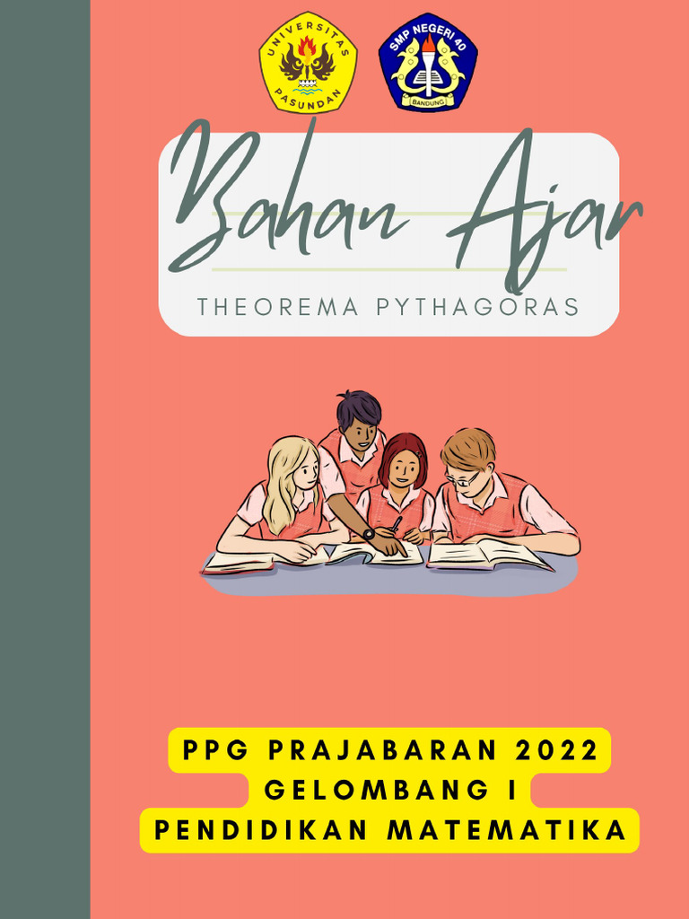 Bahan Ajar Teorema Pythagoras Fix | PDF