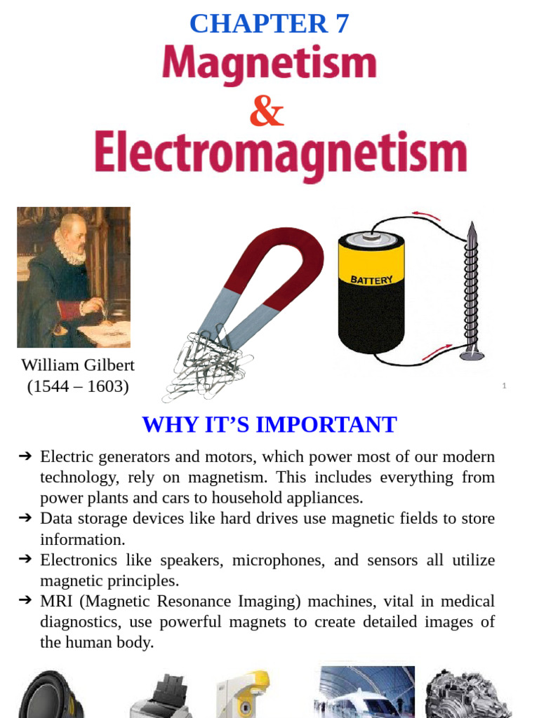 Chapter 7 - Magnetism & Electromagnetism - SV 24 - 25 | PDF | Magnet | Magnetism