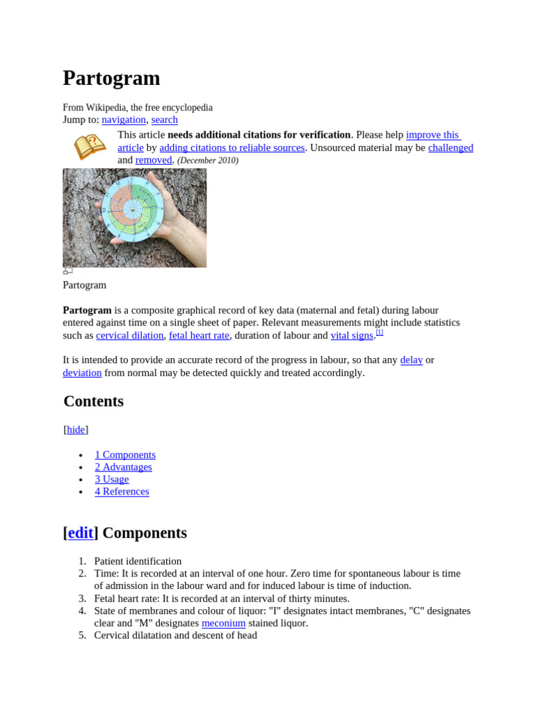 Partogram | PDF