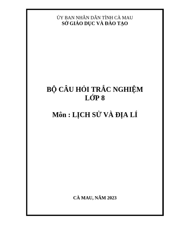 4a. Lich su 8 | PDF