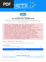 Cara Mengetahui Username Dan Password SimPKB Yang Lupa | PDF | Karier ...