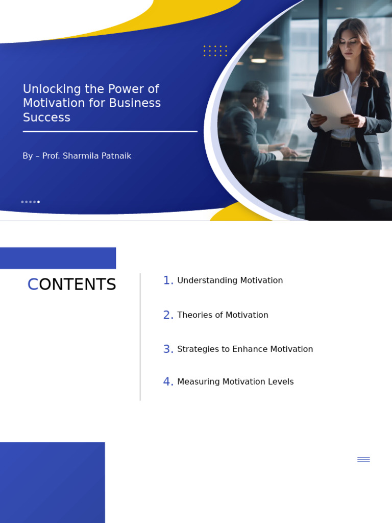 Business Motivation Strategies Explained | PDF | Motivational | Motivation