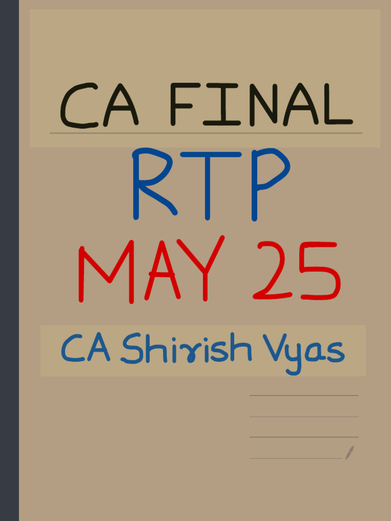 RTP Answers M25 FINAL DT | PDF