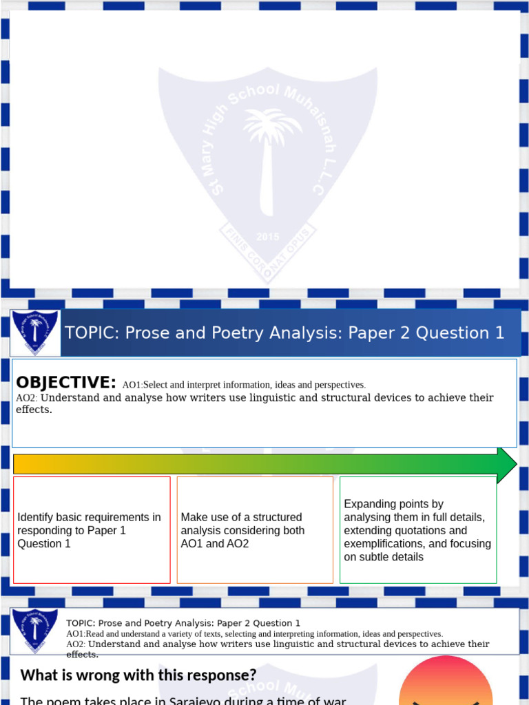 Prose and Poetry Analysis Guide | PDF | Poetry | Metaphor