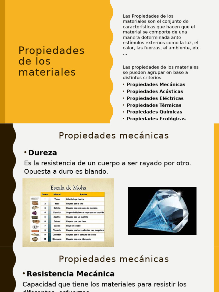 Propiedades de Los Materiales | PDF | Deformación (ingeniería) | Materiales