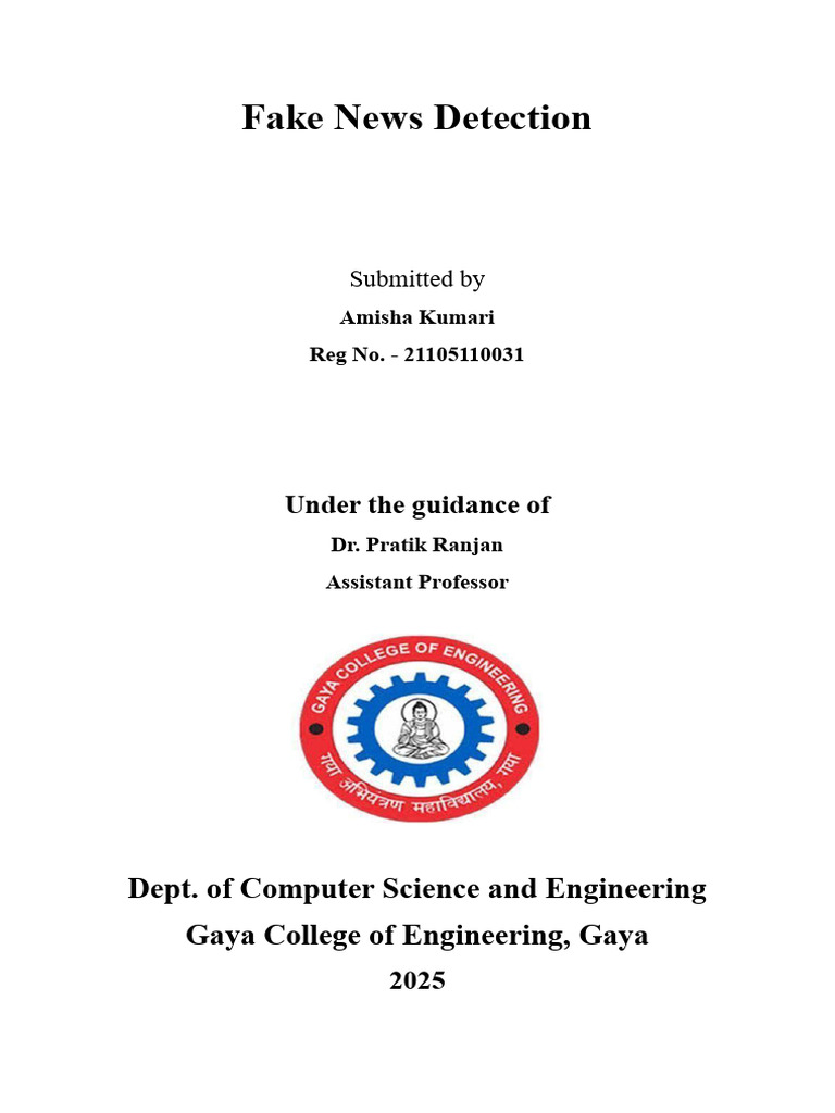 Edited - PROJECT REPORT - Amisha | PDF | Machine Learning | Support Vector Machine