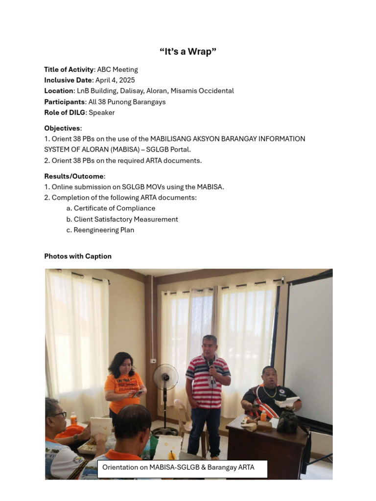 ALORAN ItsAWrap 2025 | PDF